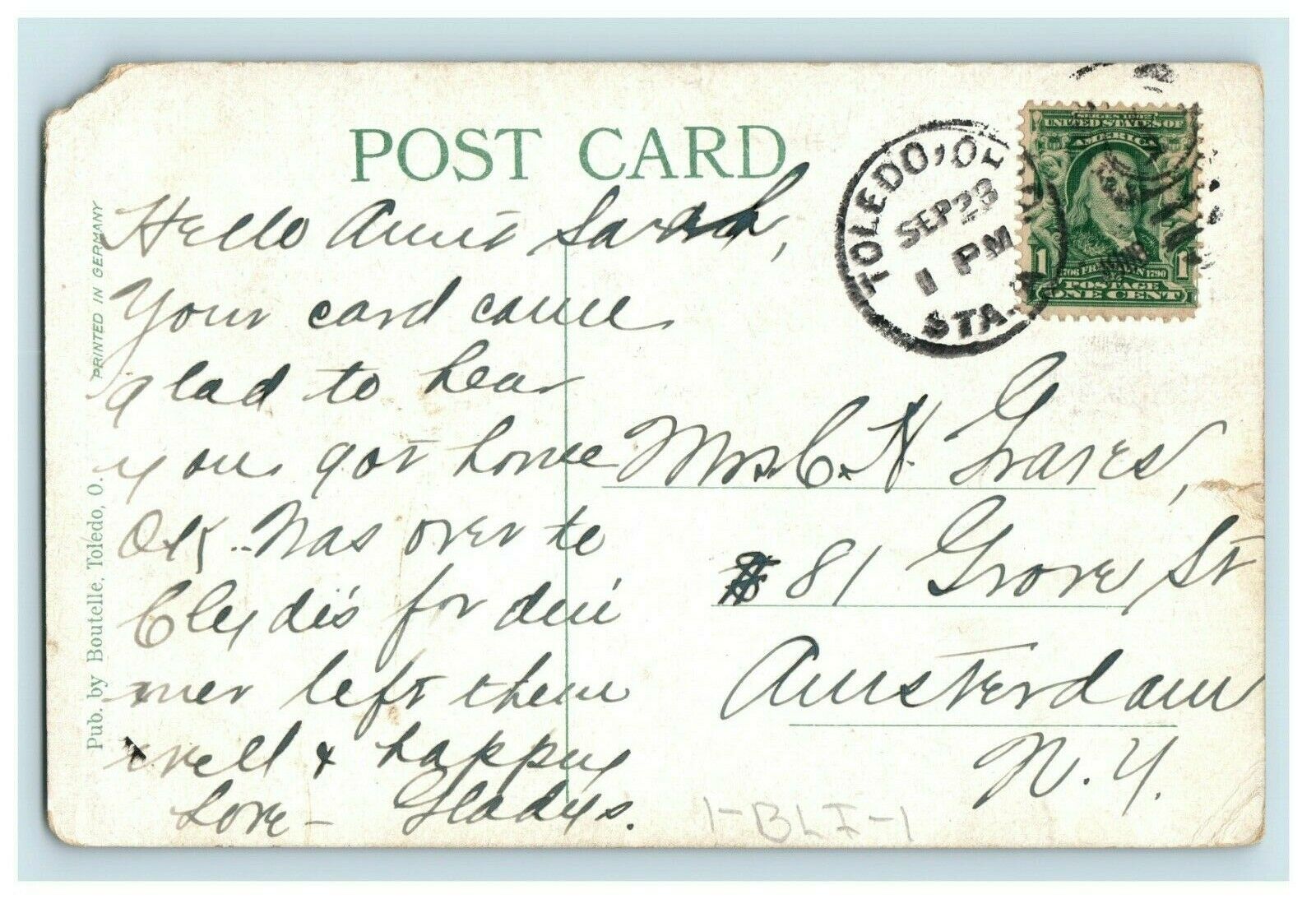 Circa 1905-10 Lagoon & Buildings At Toledo Beach, Toledo, Ohio Postcard ...