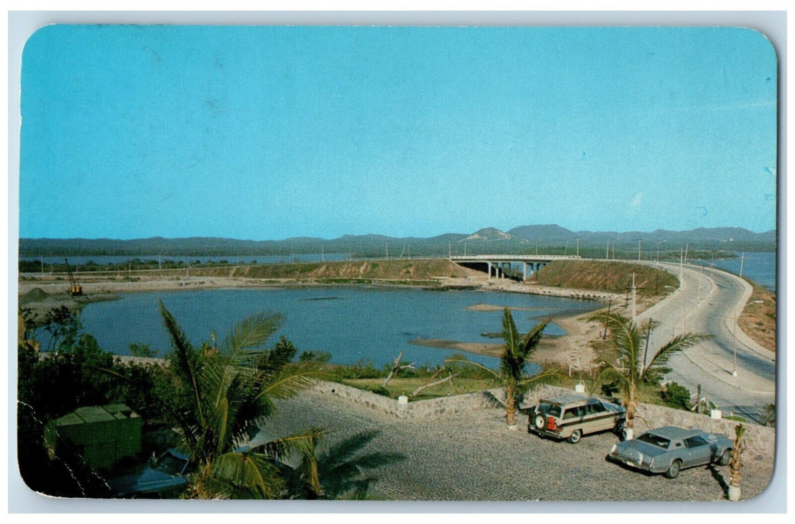 Mazatlan Sinaloa Mexico Postcard A Bridge on New Cerritos Highway c1950 ...