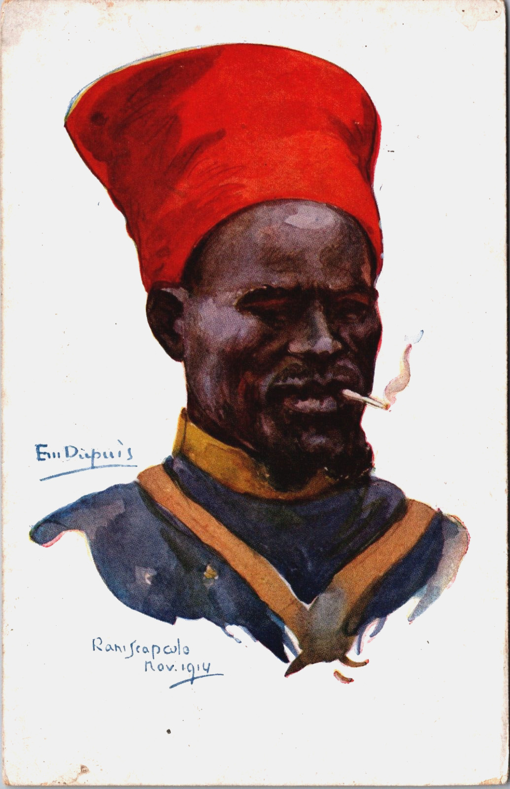 Artist Signed Emile Depuis, Military Outfits Infanterie Army Postcard ...