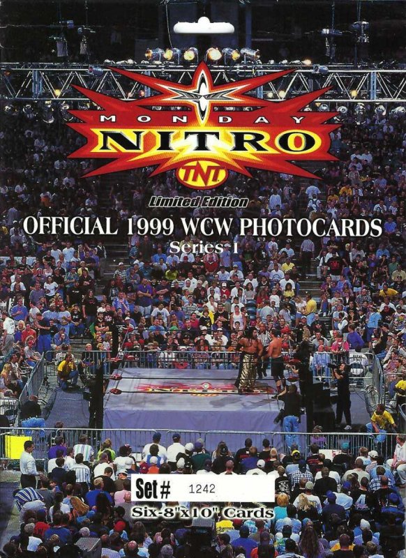 SET- Monday Nitro TNT Official 1999 WCW Photocards Series I (Wrestling ...