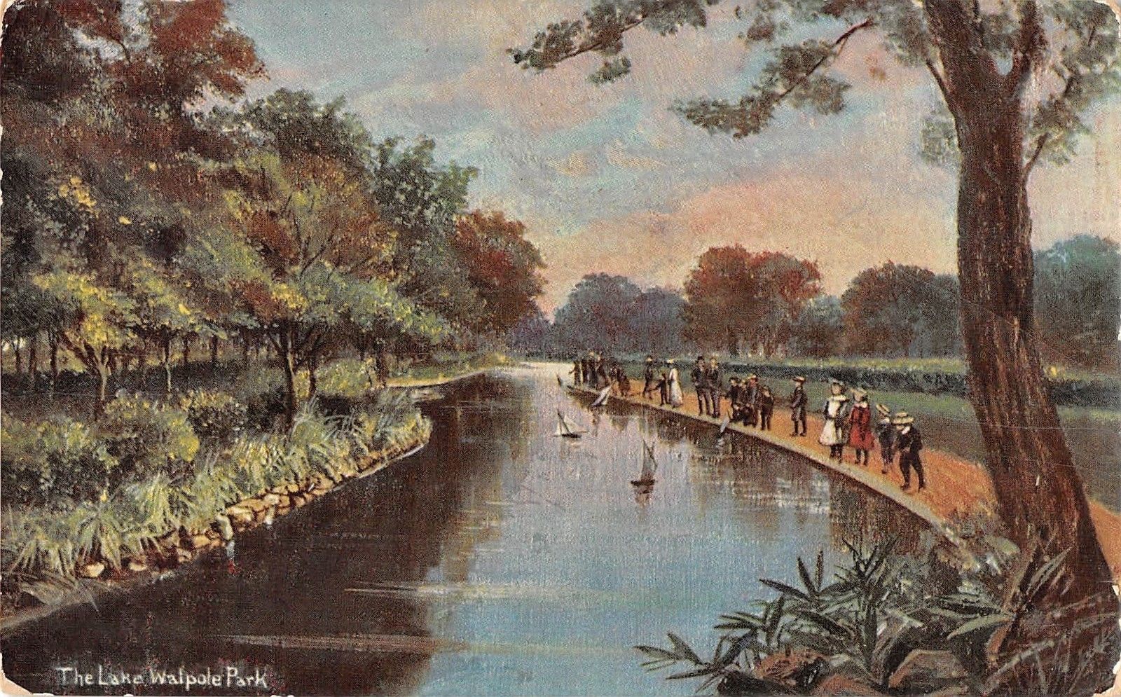 BR99459 the lake walpole park fac simile uk london | Europe - United ...