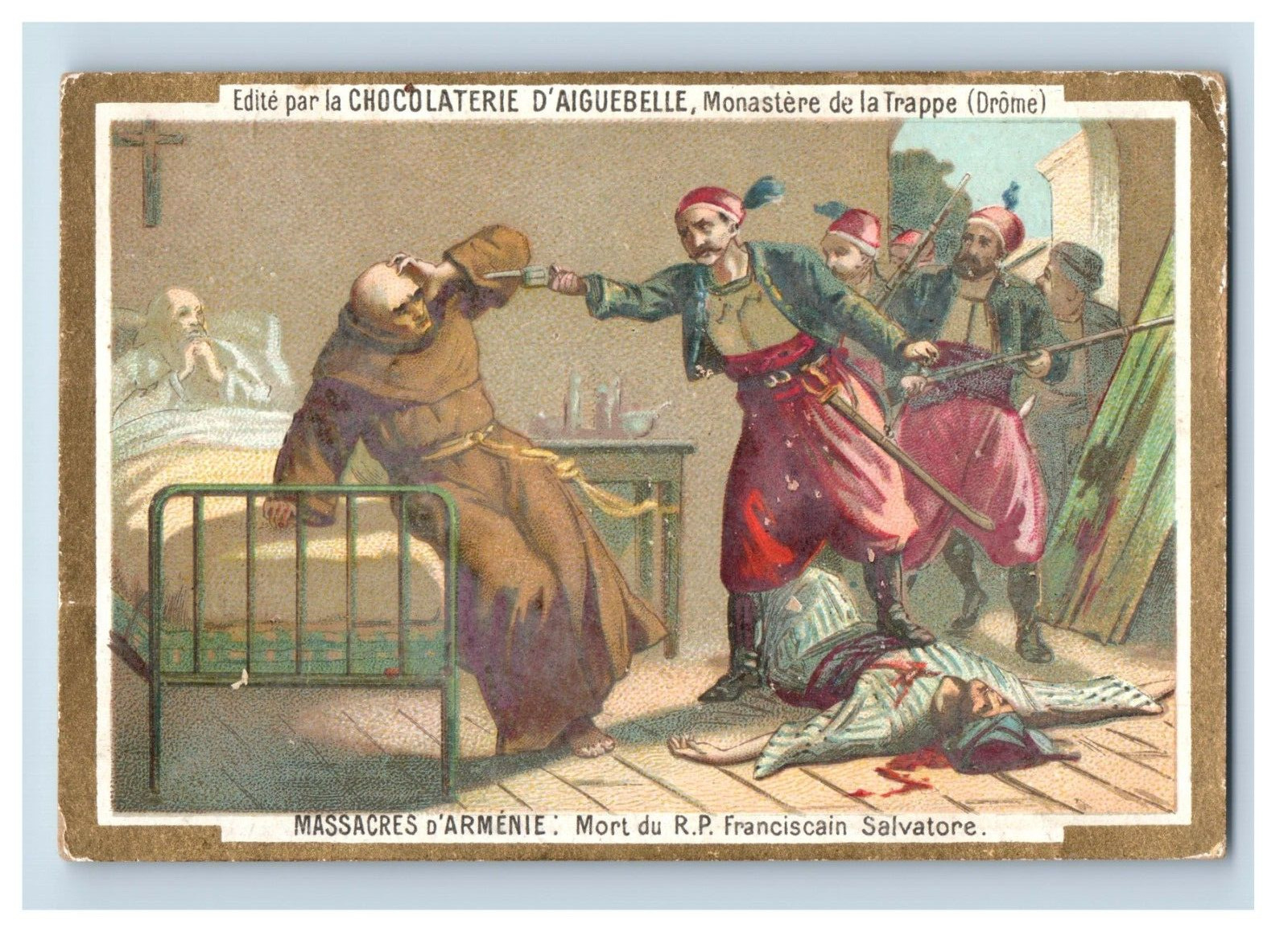 1880s-90s French Chocolat D'aiguebelle The Armenian Genocide #2 F160 ...