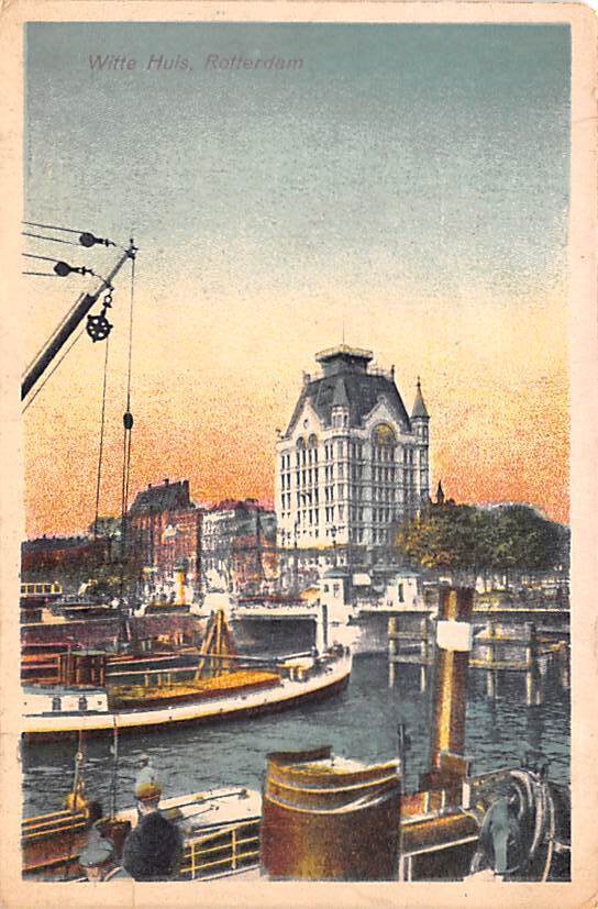 Witte Huis Rotterdam Holland Writing on back | Europe - Netherlands ...