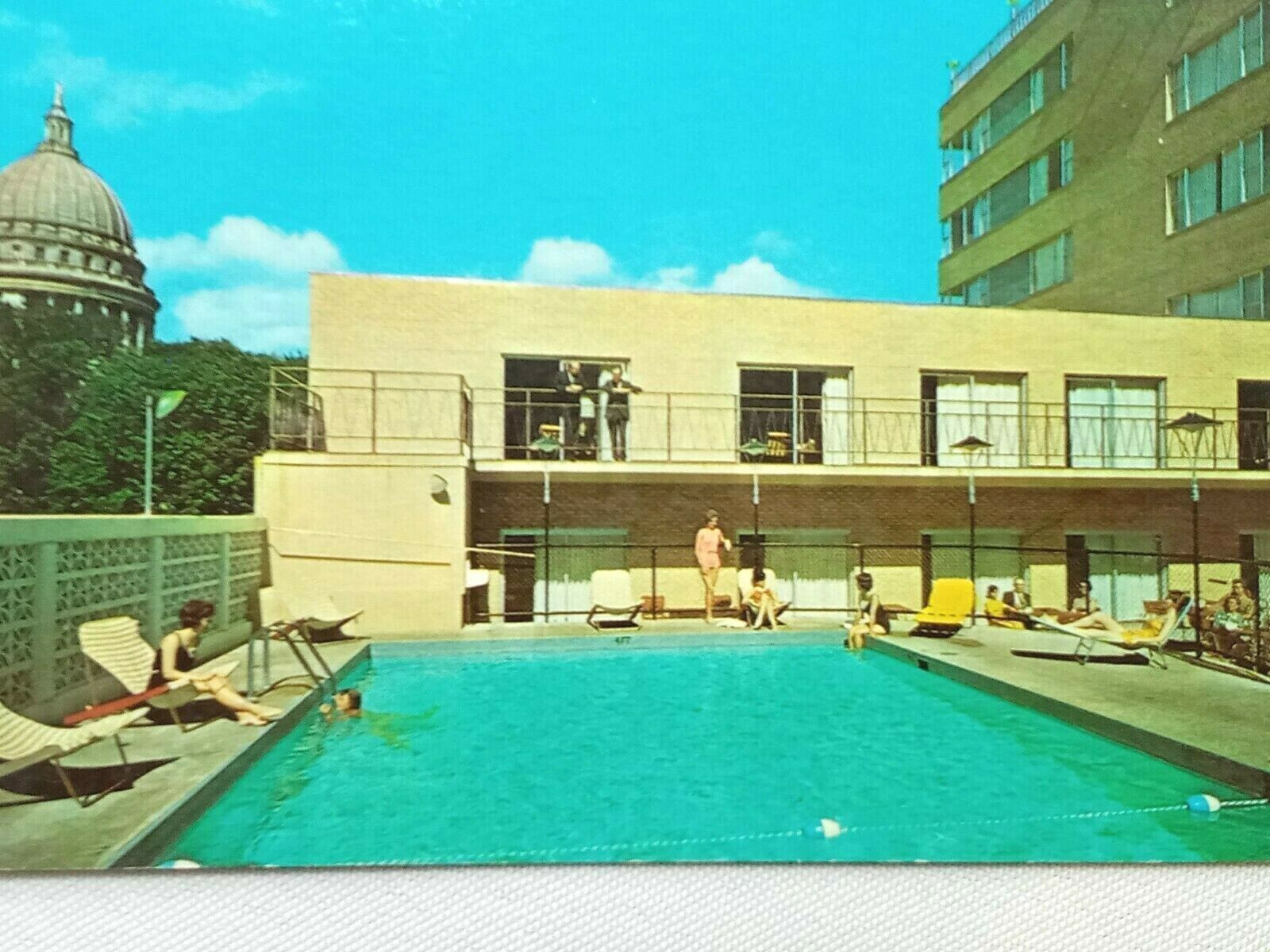 Vintage Postcard 1970's Park Motor Inn Hotel Capital Square Madison WI ...