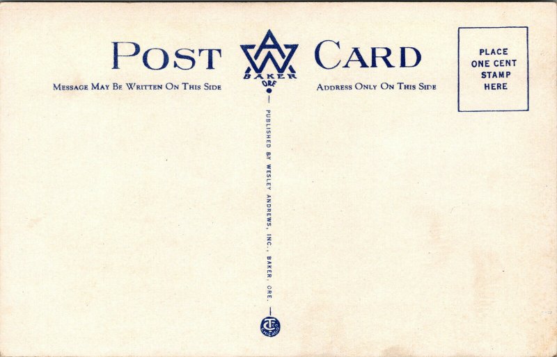 Vtg 1920s O.S.L. Depot Oregon Short Line Railroad Train Boise Idaho ID ...