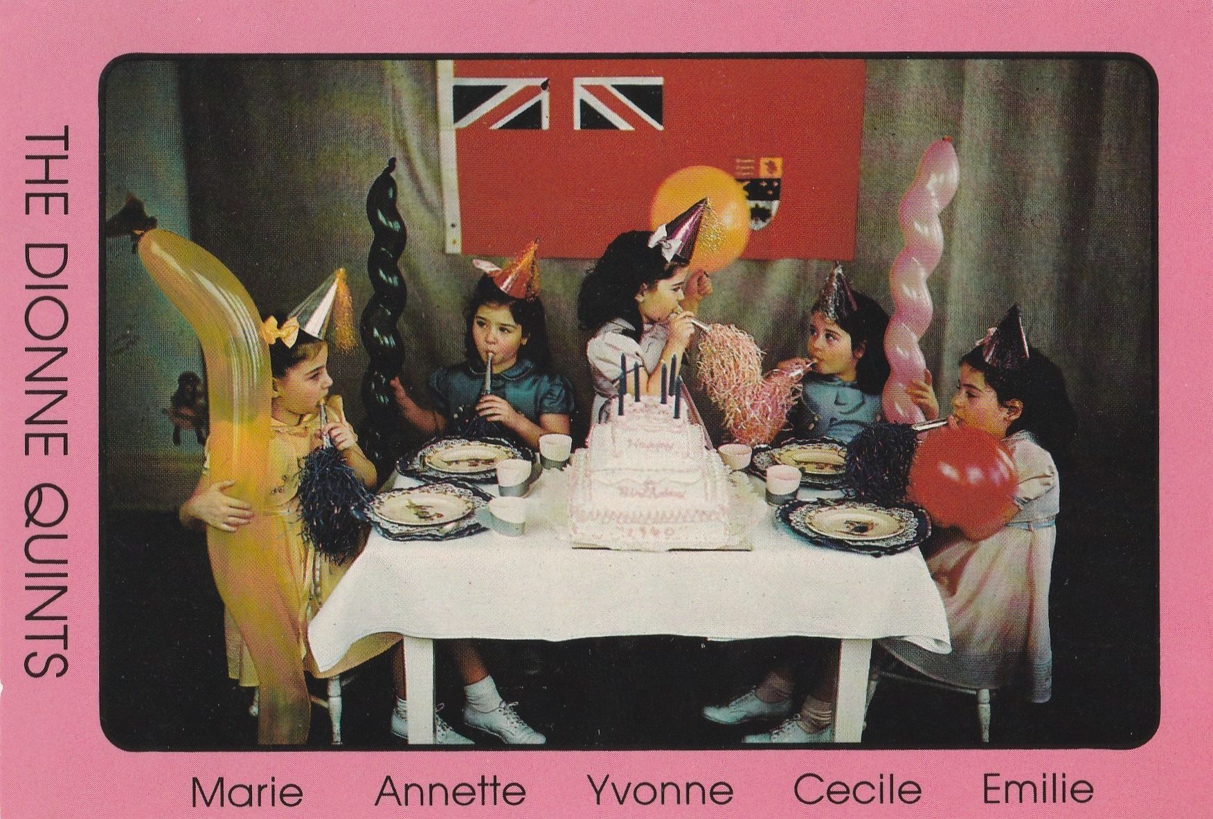 Vintage the World Famous Dionne Quintuplets Postcard | Canada - Nova ...