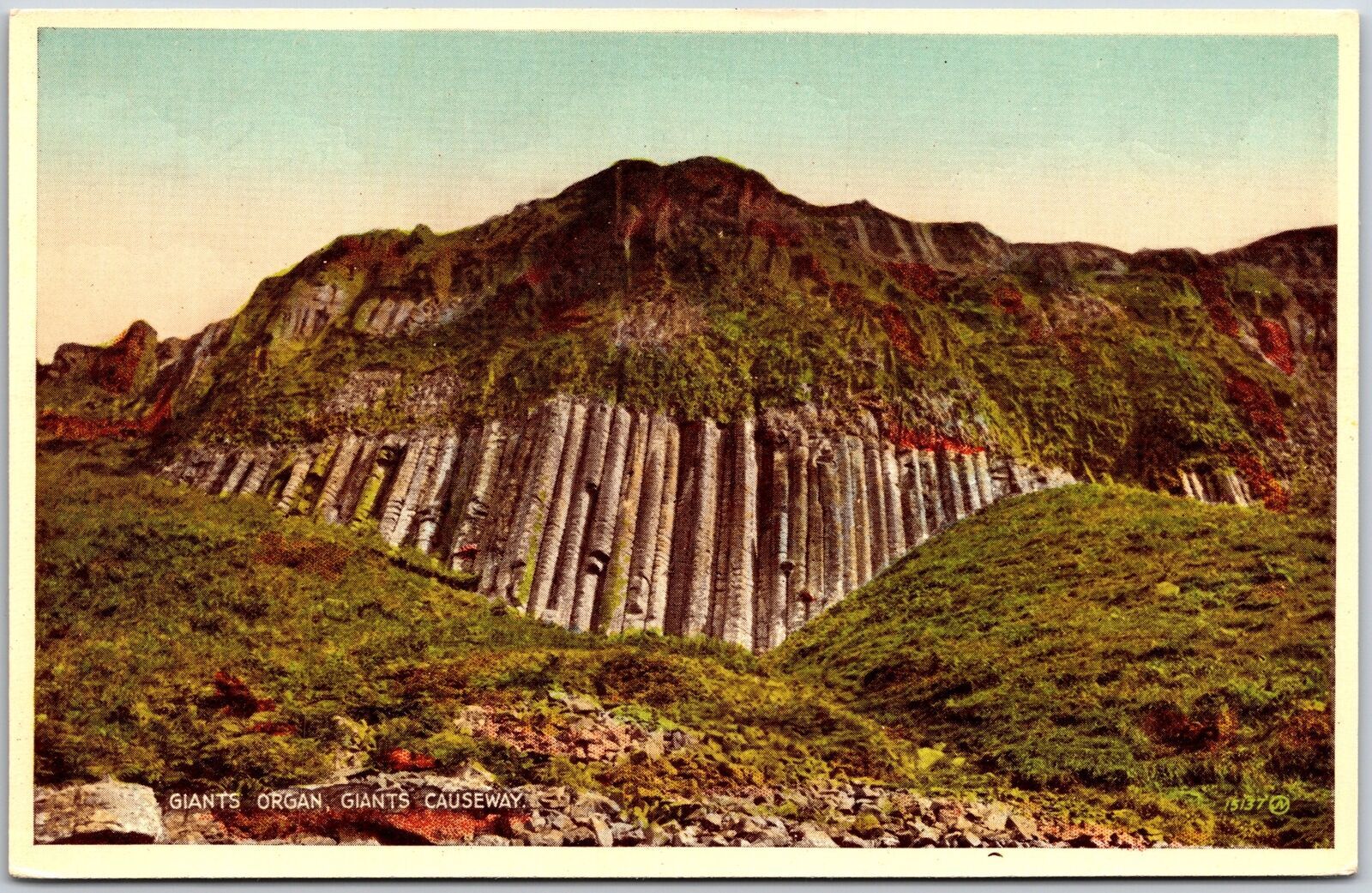 Giants Organ Causeway Basalt Columns Rock Formation Postcard | Other ...