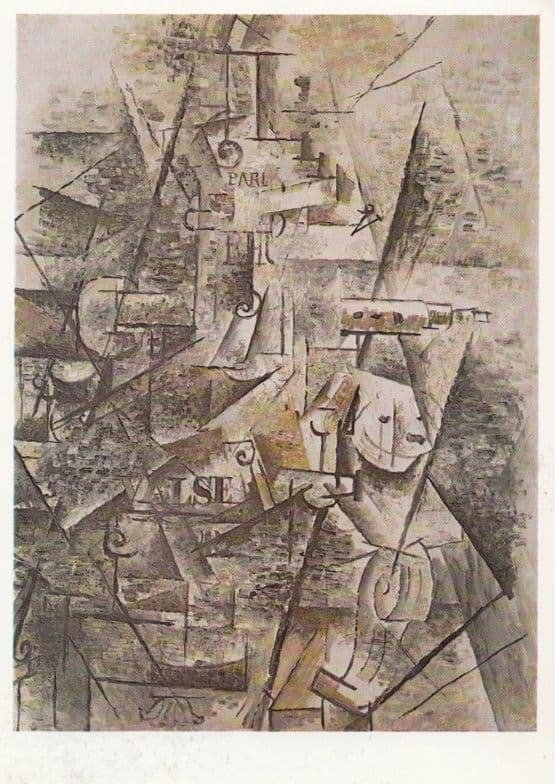 Georges Braque Clarinet & Bottle Of Rum Tate London Gallery Painting ...