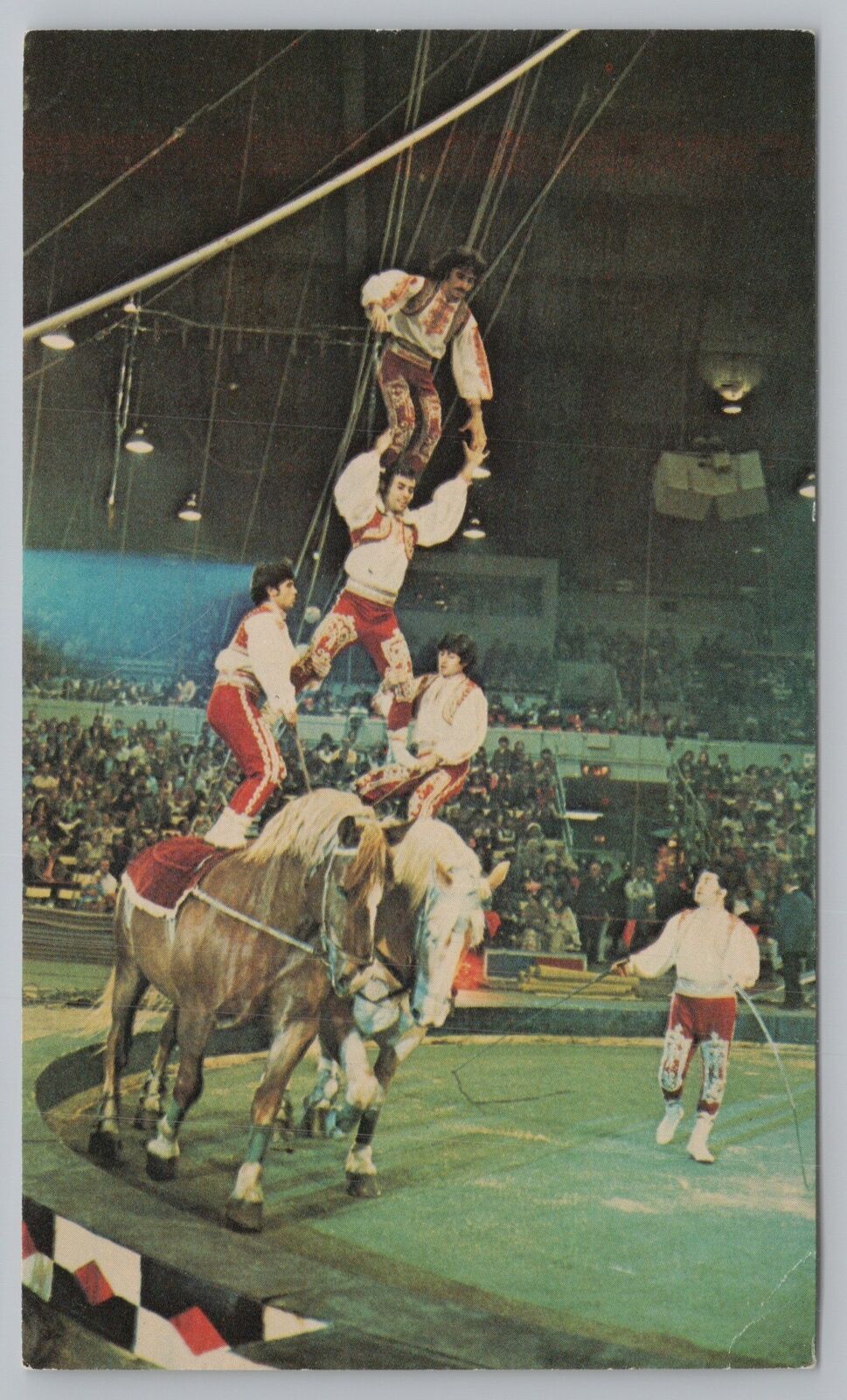 Amusement Park & Circus~Ringling Bros~Amazing Acrobats On Horseback ...