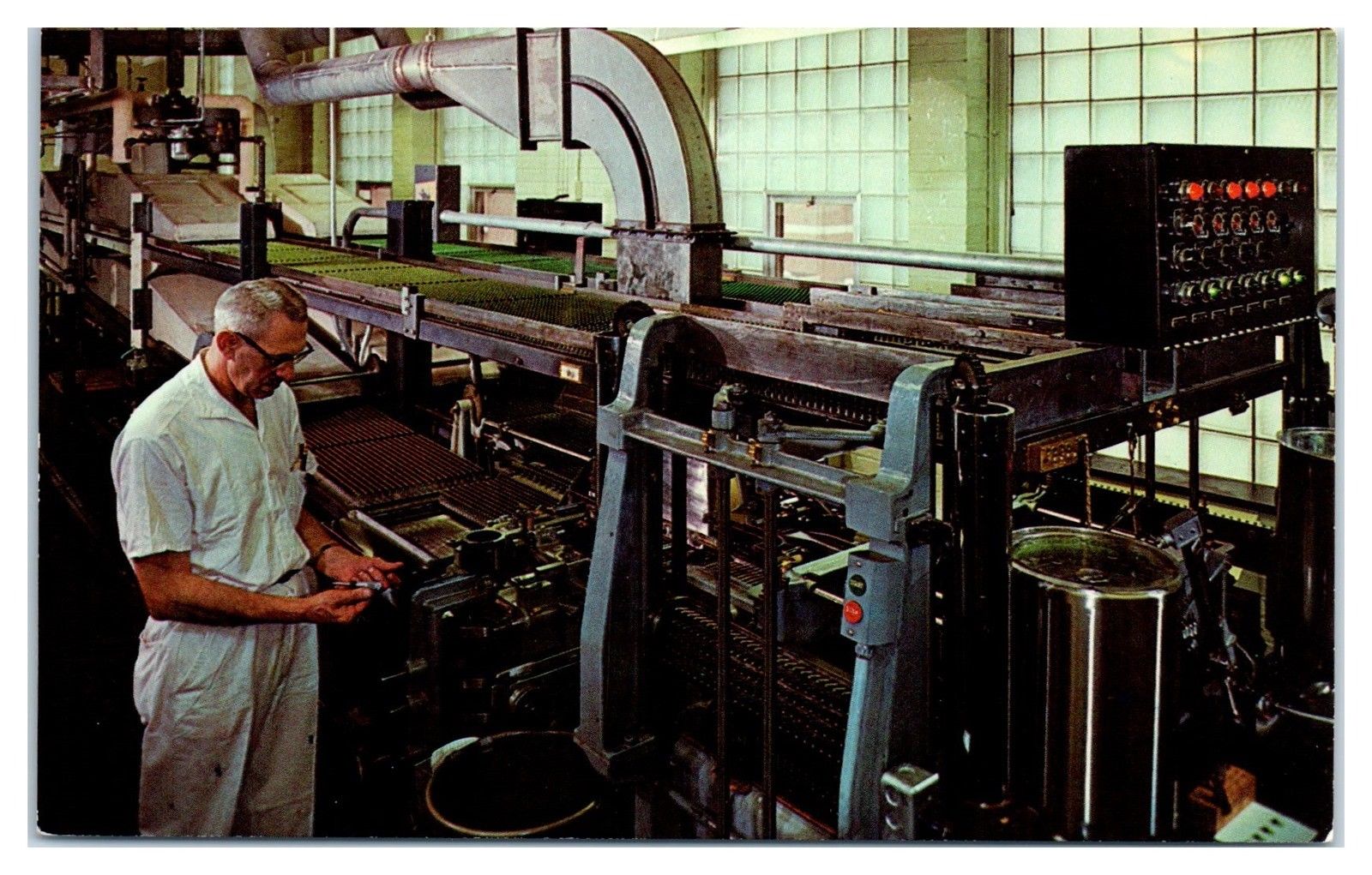 1950s/60s Capsule Manufacturing, Parke-Davis, Detroit, MI Postcard ...
