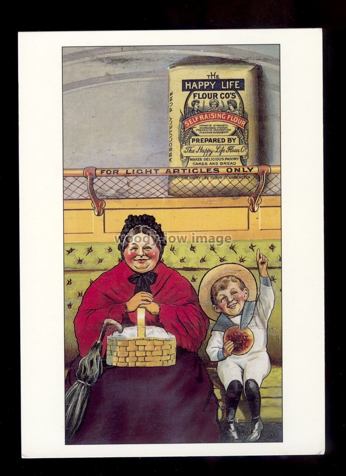 ad4039 - Happy Life Flour Co's Self Raising Flour - Modern Advert ...
