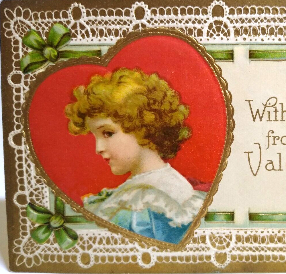 Valentine Postcard Ellen Clapsaddle Victorian Child Series 841 ...