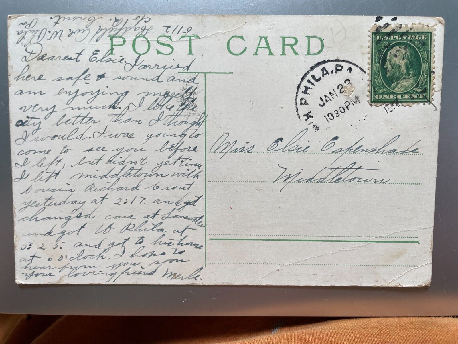 Vintage Postcard 1912 Arcade Building, Philadelphia, PA. | United ...