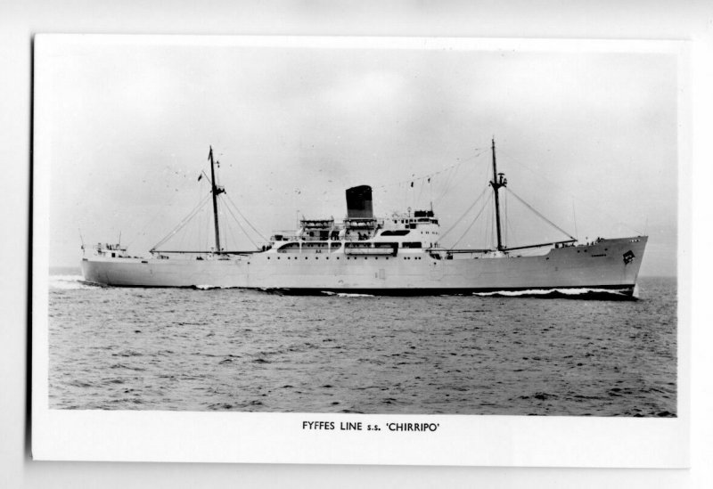 cb0795 - Fyffes Line Cargo Ship - Chirripo , built 1957 - postcard ...
