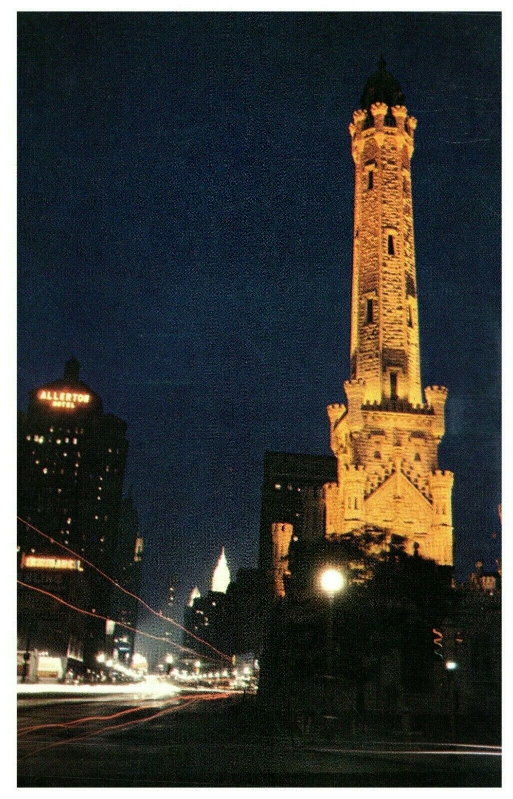 Chicago's Landmark Water Tower with survived Great fire of 1871 ...