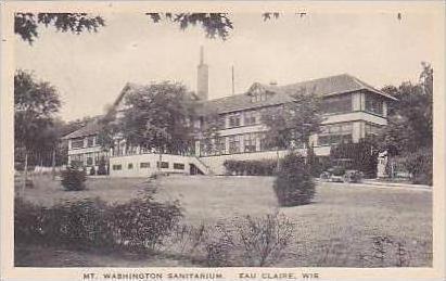 Wisonsin Eau Claire Mount Washington Sanitarium Albertype | United ...