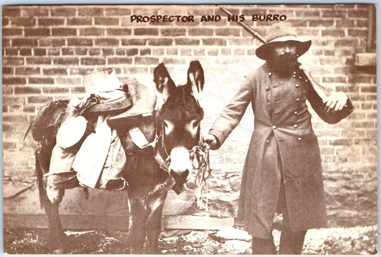 c1970s Estes Park CO 1880s Mine Prospector State Historical Photo Print ...