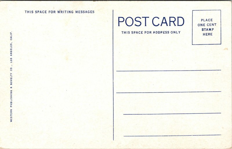 Vintage Postcard TWO Examples of the Chapman Zebra ZOO Garden SAN Diego ...