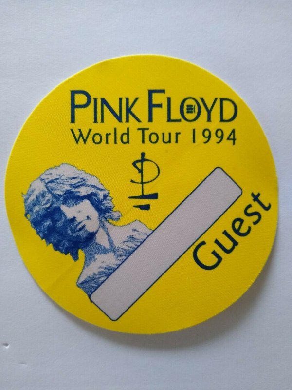 Pink Floyd Backstage Pass Original 1994 Division Bell Tour Prog Art ...