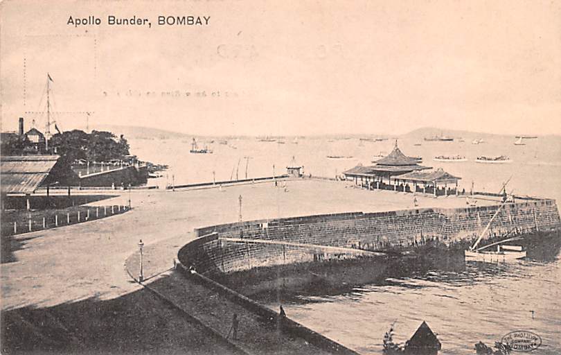 Apollo Bunder Bombay India Unused | Asia & Middle East - India ...