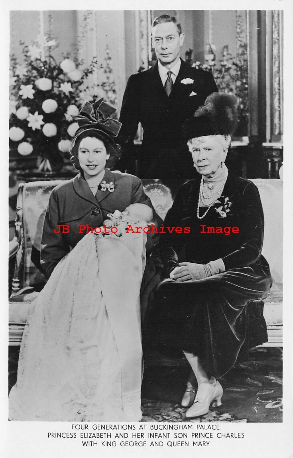 English Royalty, Princess Elizabeth Prince Charles King George Queen ...