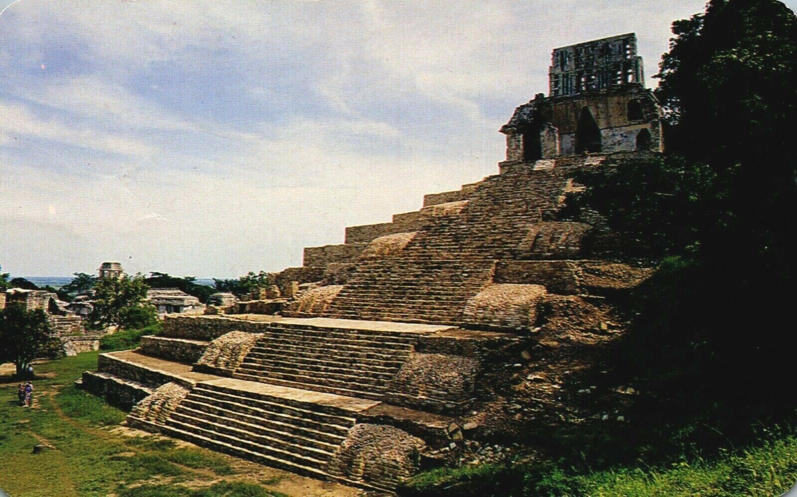 Mexico Holy Cross Temple Chiapas Chrome Postcard 08.93 | Latin & South ...