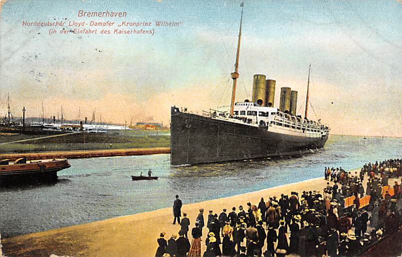 SS Kronprinz Wilhelm Norddeutscher Lloyd Ship | Topics - Other ...