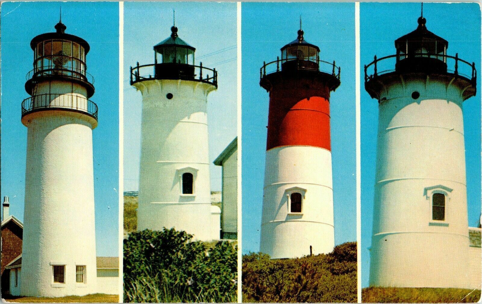 Cape Cod Lighthouses Highland Light Race Point Nauset Nobska Brewster ...