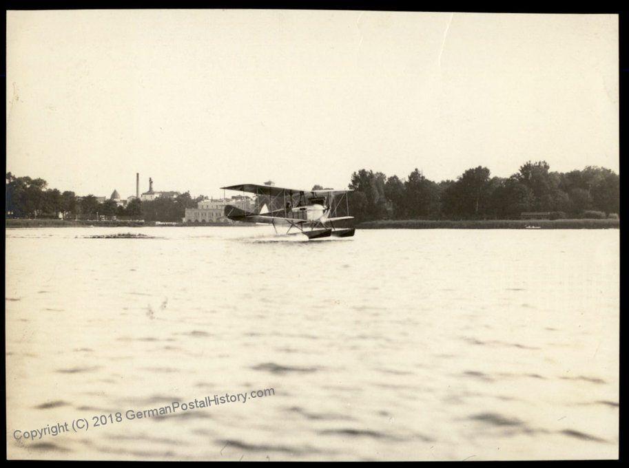 Germany WWI Rumpler V Flugboot Seaplane Airplane Aviation Original ...