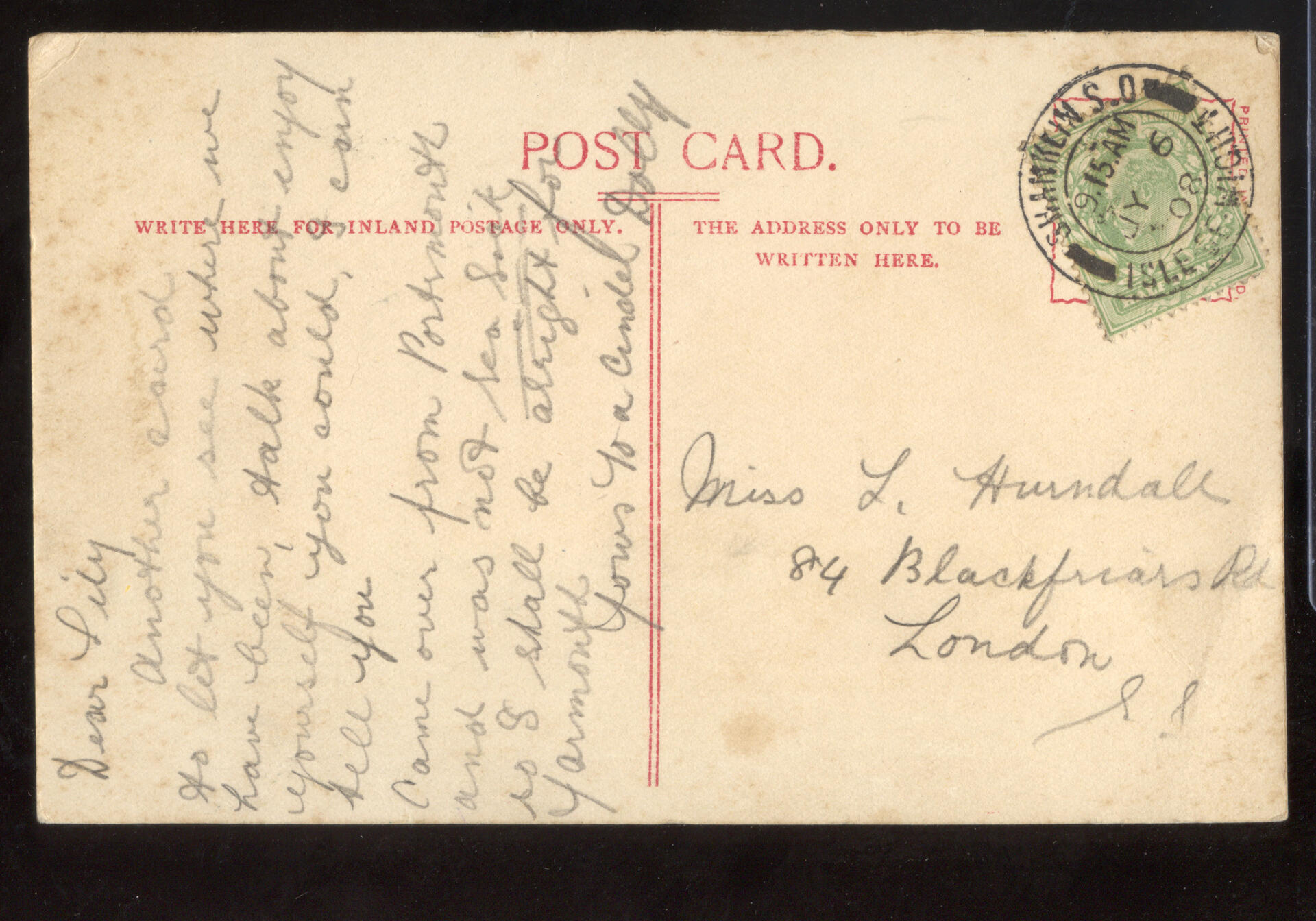 67, England, Isle of Wight, Shanklin, Old Village and coat of Arms ...