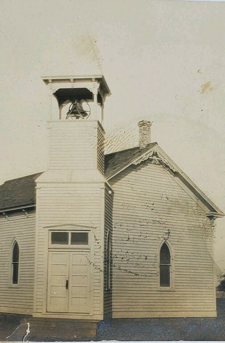 RARE Ringwood Oklahoma Church & Cottage Hotel 1900s Oak Street Photo ...