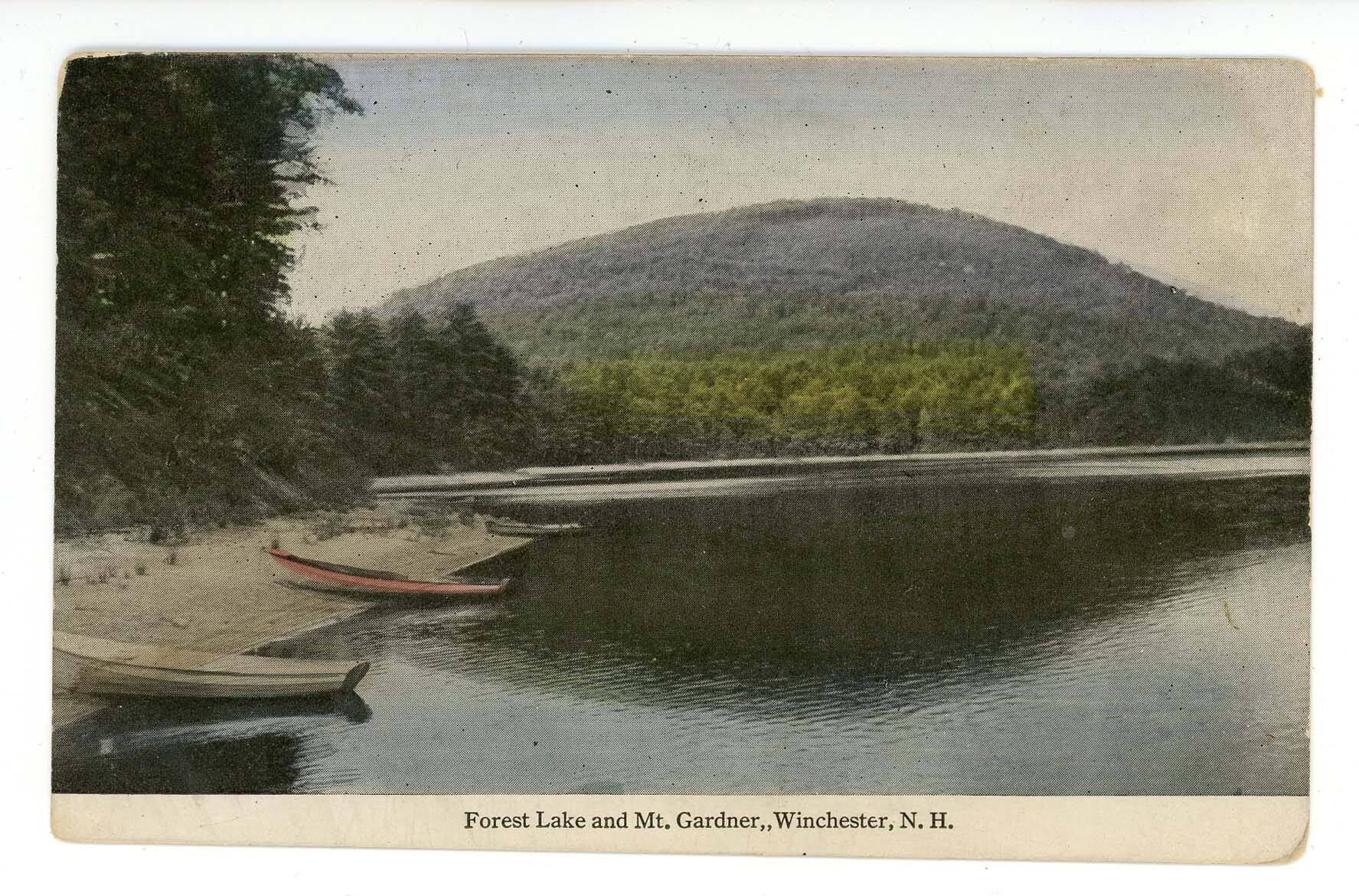 NH - Winchester. Forest Lake & Mount Gardner | United States - New ...