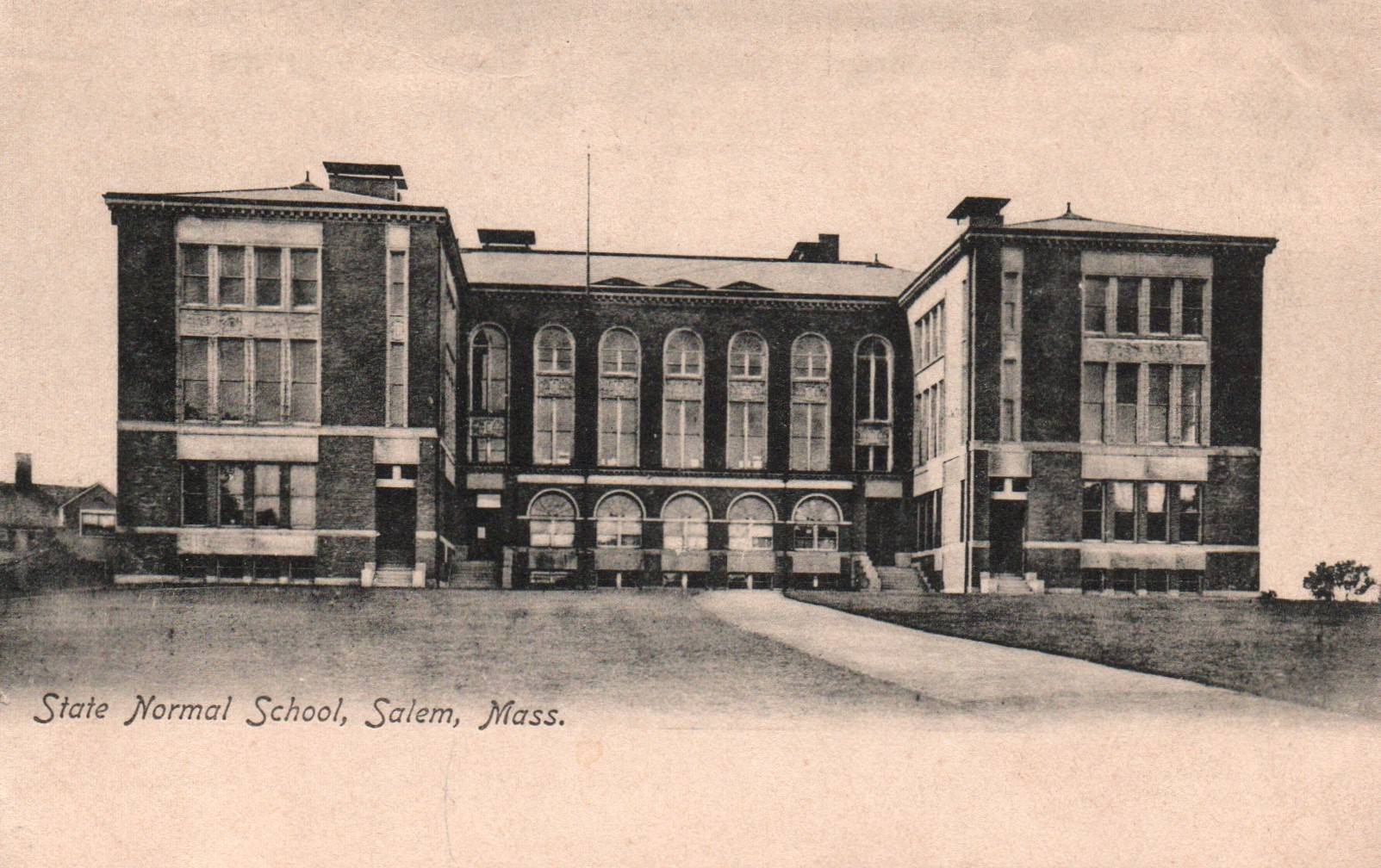 Salem, Massachusetts - A view of the State Normal School - c1905 ...