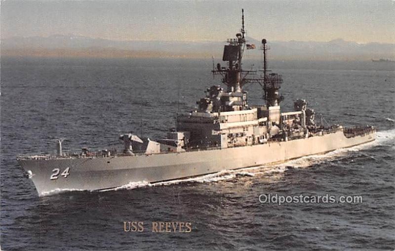 USS Reeves CG-24 Military Battleship Unused | Topics - Militaria ...