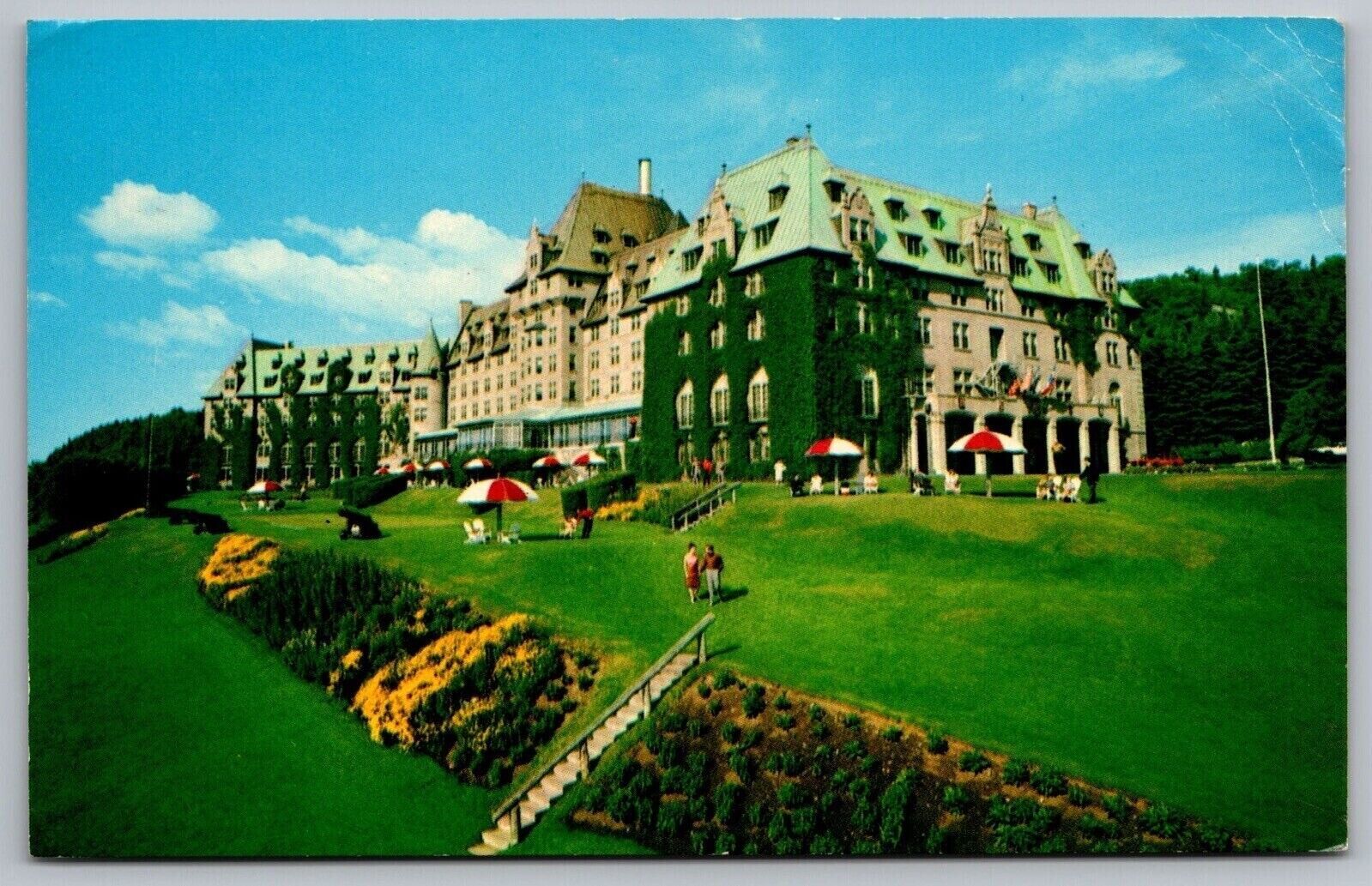 Manoir Richelieu Murray Bay Province Quebec Canada Birds Eye View WOB ...