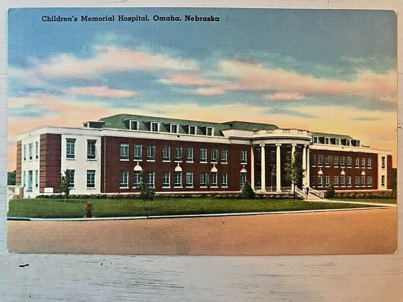 Vintage Postcard 1930-1945 Children's Memorial Hospital Omaha Nebraska ...