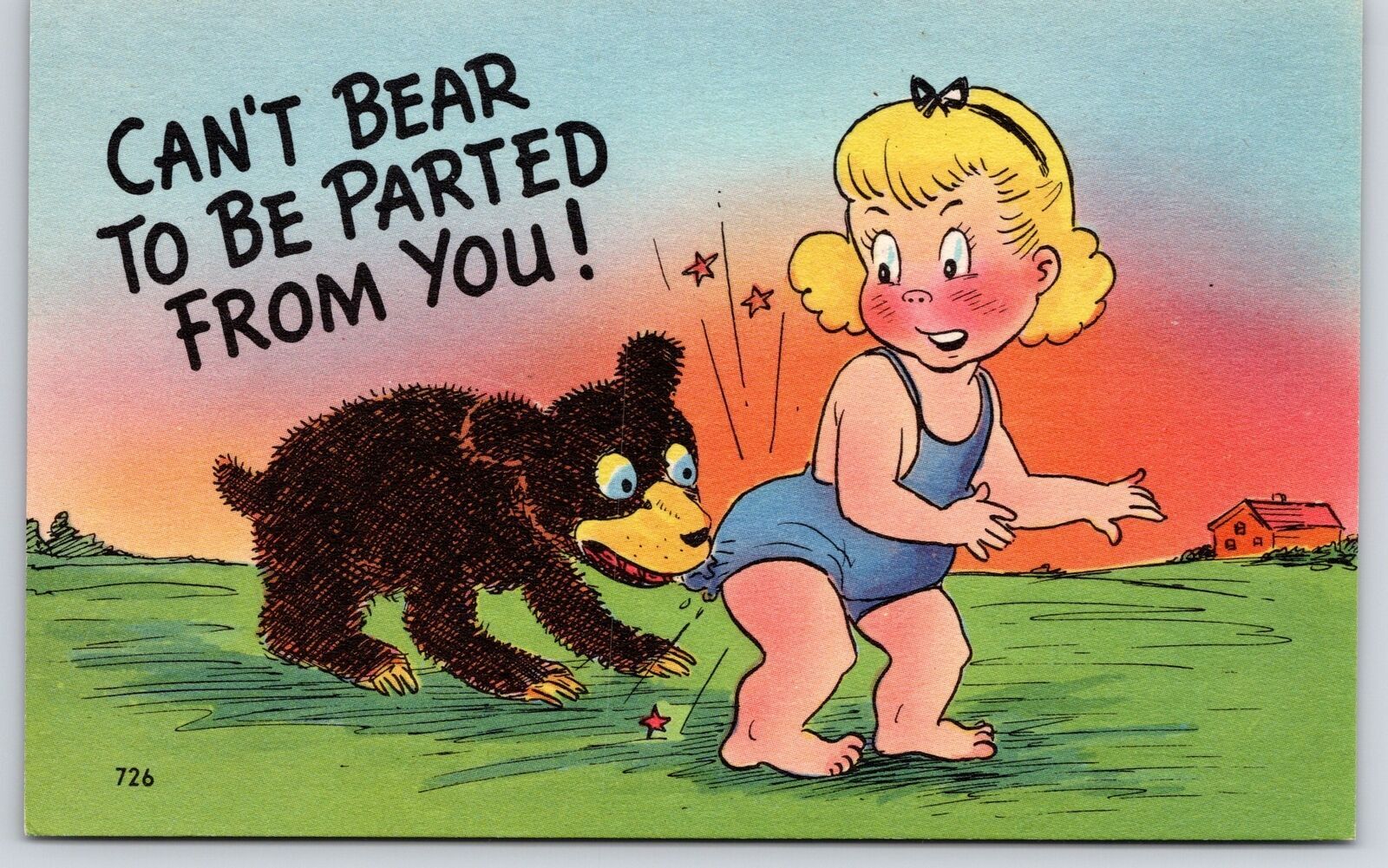 Bear And The Little Girl Can't Bear To Be Parted From You Comic ...