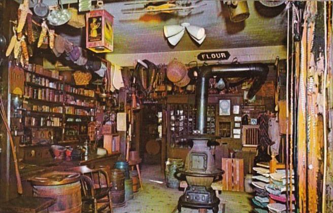 Vermont Shelburne General Store Interior Circa 1840 Shelburne Museum ...