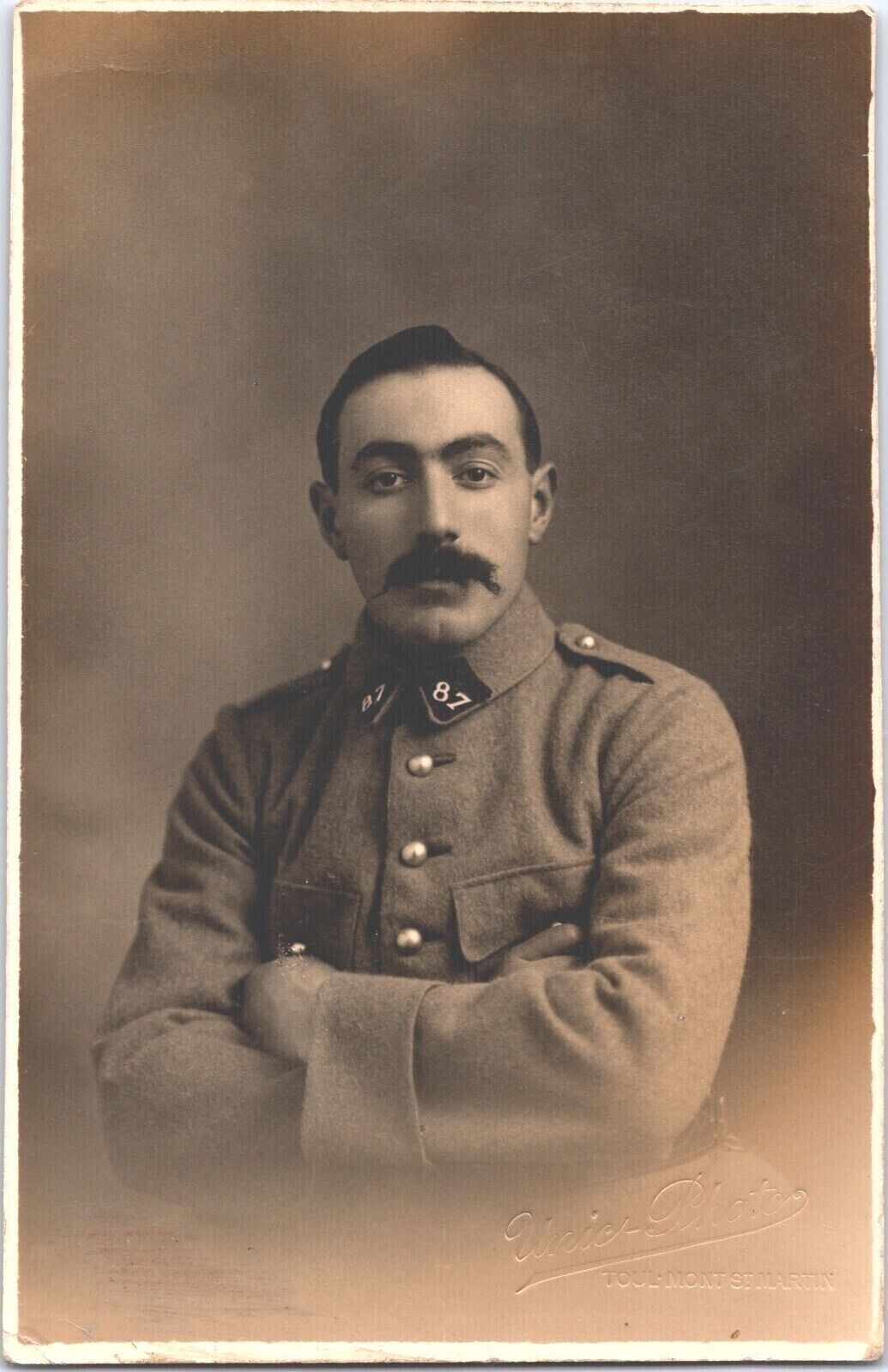 World War 2 Soldier Mustache Military WW2 Vintage RPPC 03.62 | Other ...