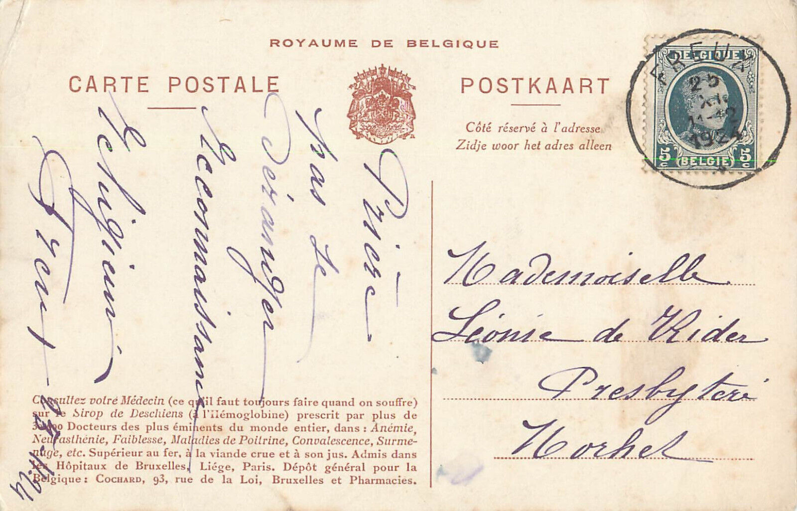 The heroic Belgium - Military leader General Leman defender of Liege ...