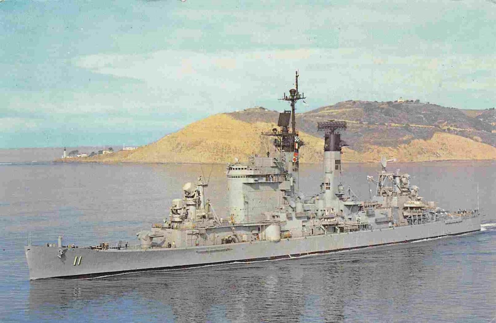 USS Chicago CG-11 Guided Missile Cruiser US Navy Ship postcard | United ...