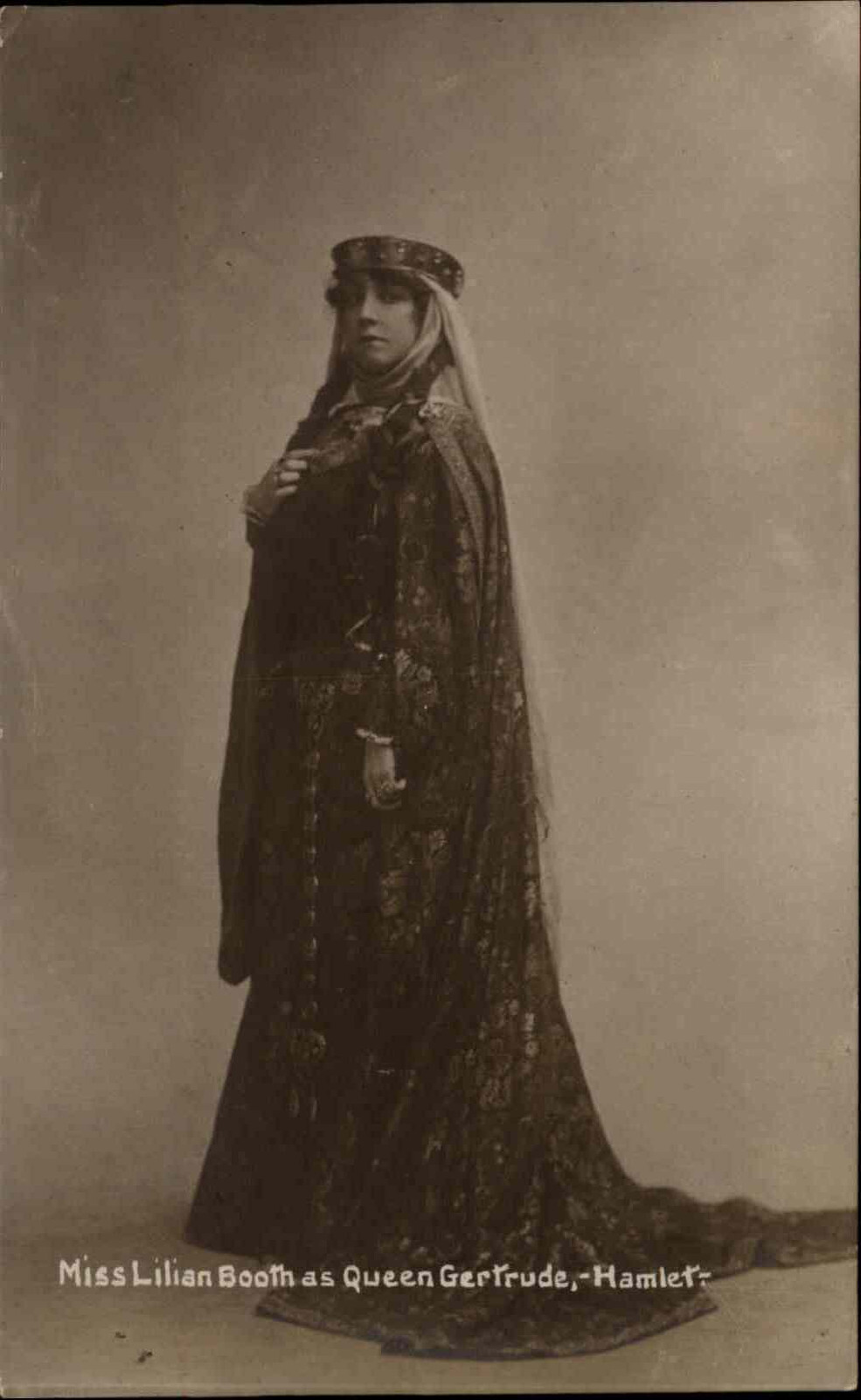 Lilian Booth Beautiful Actress Hamlet Shakespeare c1910 Real Photo ...