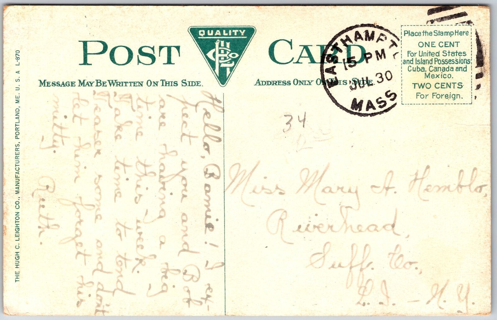 1910's U.S. Armory Gateway Main Entrance From State St. Springfield MA ...