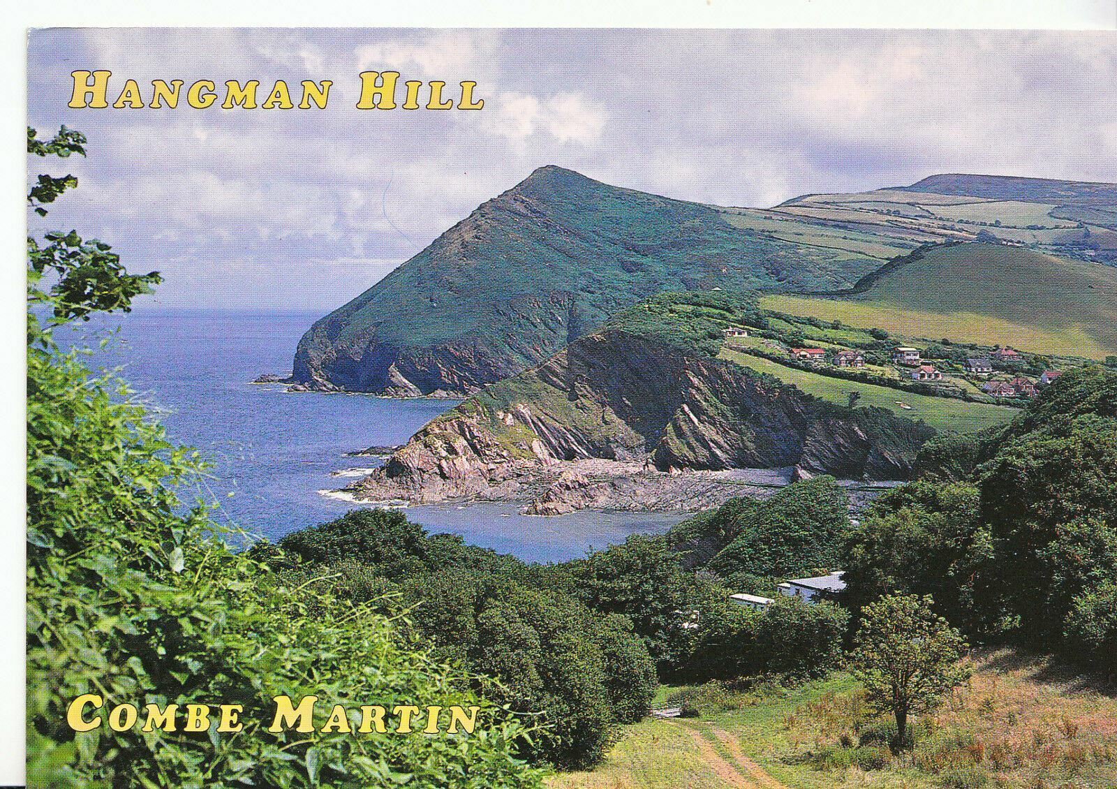Devon Postcard - Hangman Hill - Combe Martin LC6080 | Europe - United ...