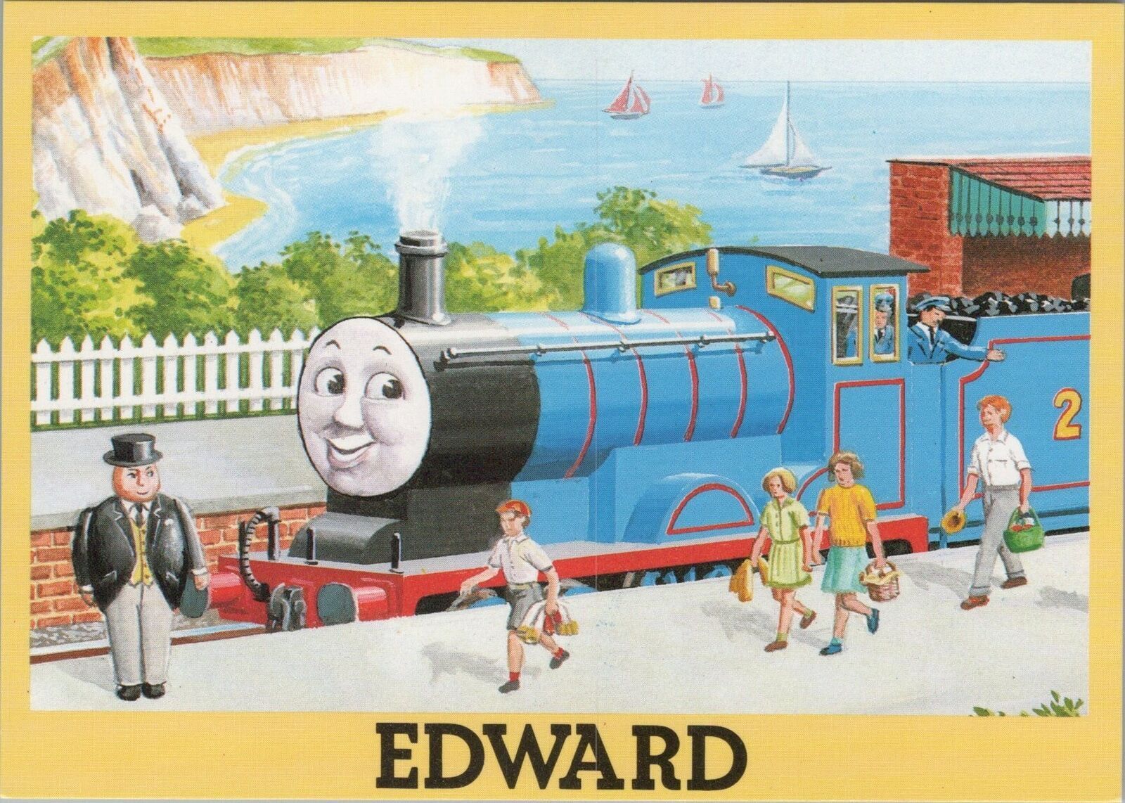 Children's TV Postcard - Thomas The Tank Engine and Friends Animation ...