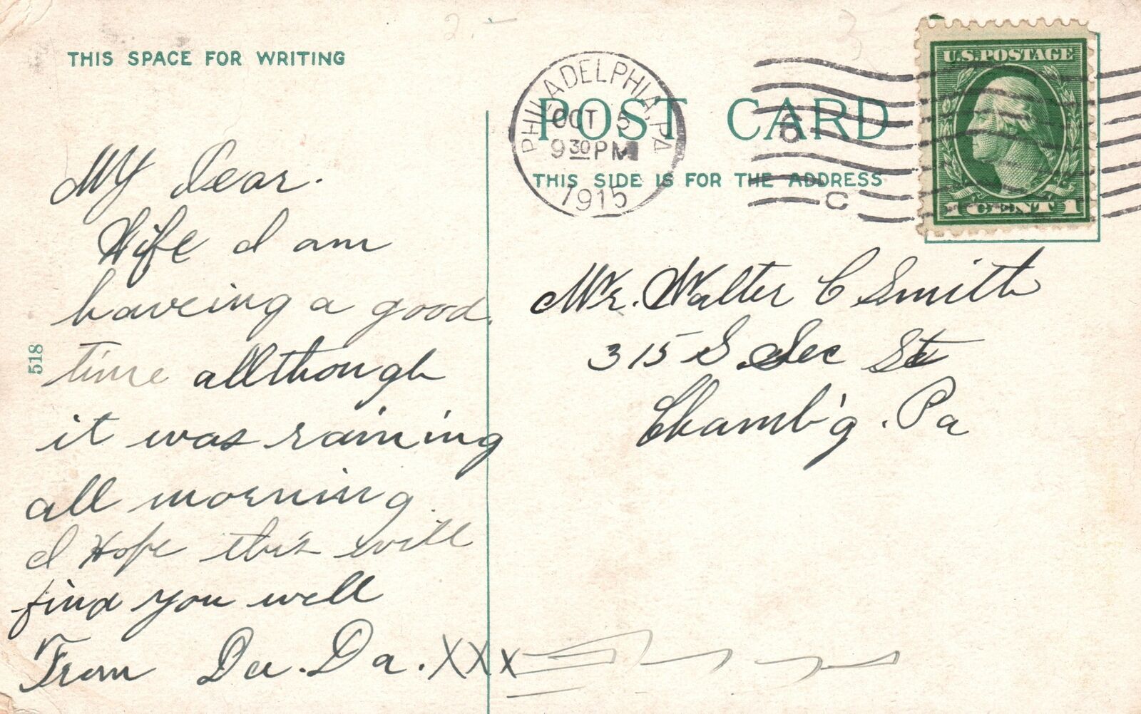 Vintage Postcard 1915 Broad Street Trust & Land Title Buildings ...