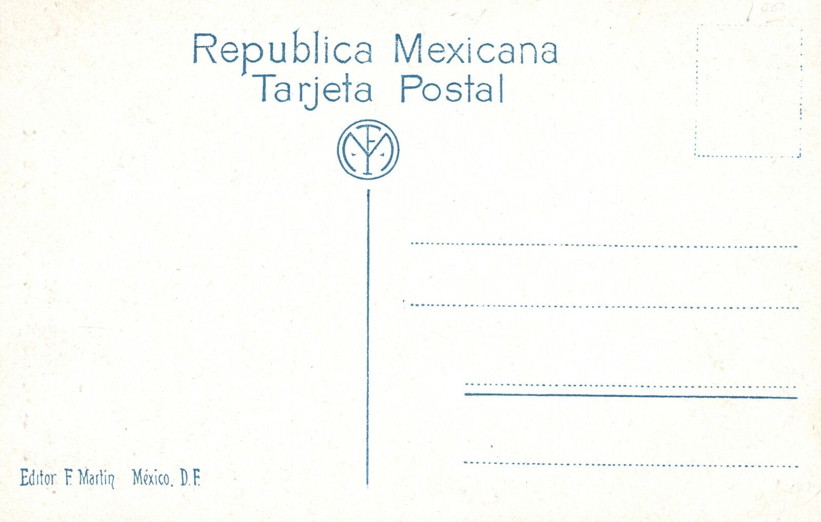 Vintage Postcard Calendario Azteca Aztec Calendar Of Mexico City ...