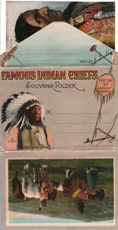 Chiefs RED Cloud, Three Bears, Hollow Horn Bear & Soft Picture Cards ...