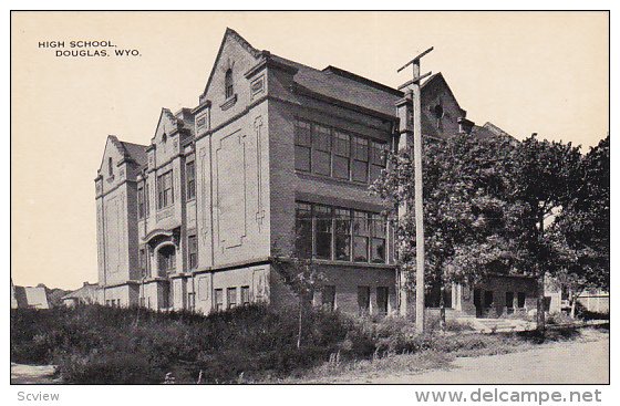 DOUGLAS, Wyoming, 1900-1910s; High School | United States - Wyoming ...