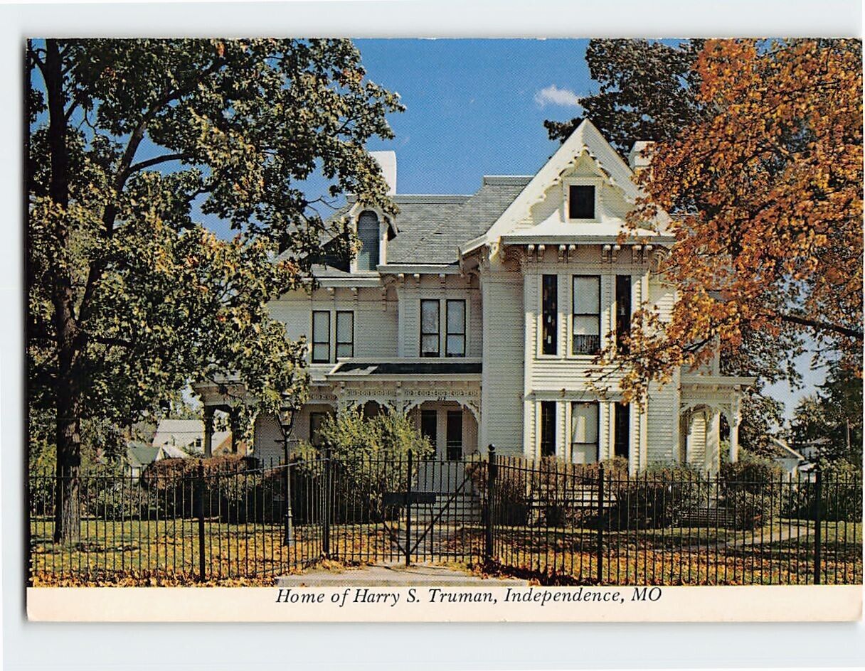 Postcard Home of Harry S. Truman Independence Missouri USA | United ...